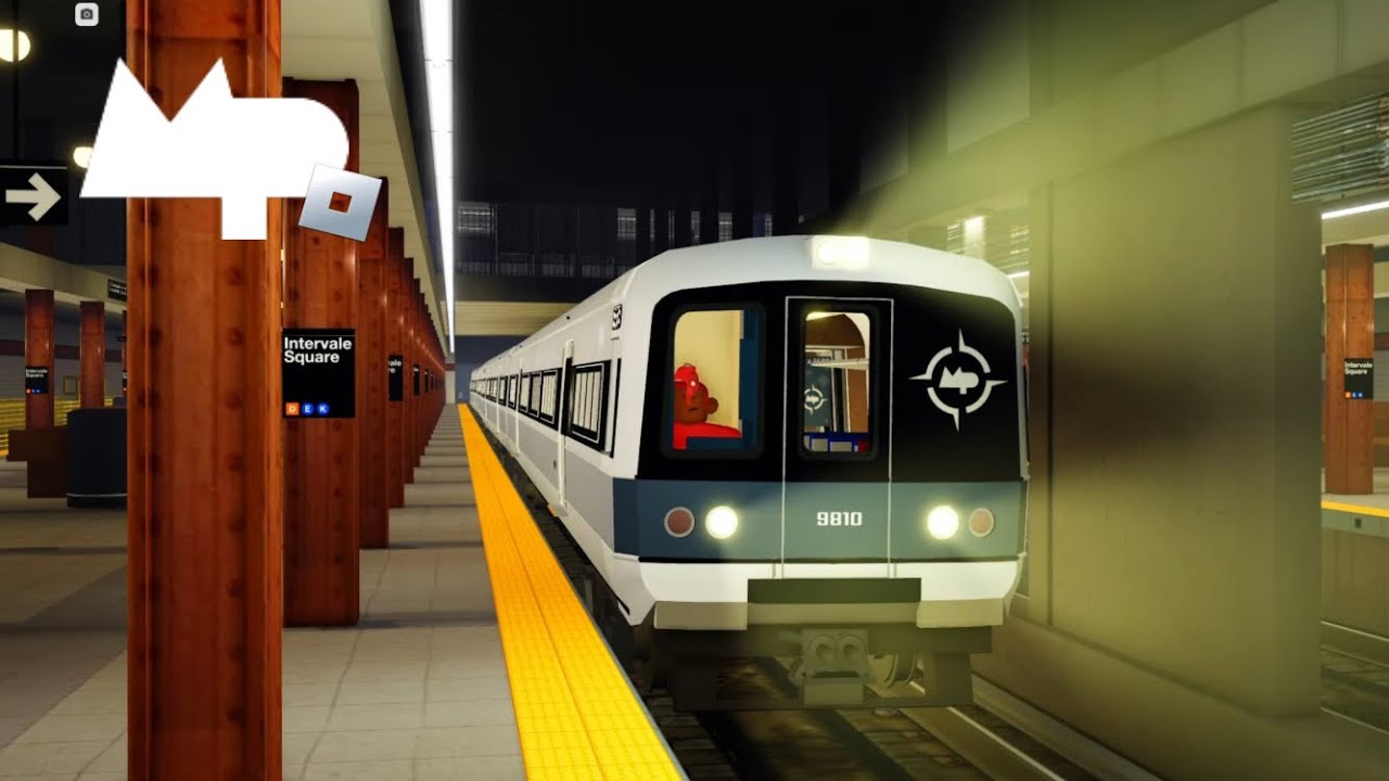 Roblox PTA Subway - Halson Terminal bound M3 Compass Train & PLT-1 Work ...