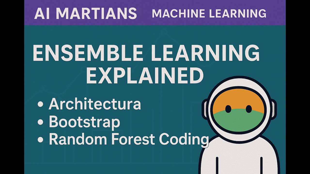 #8 Ensemble Learning Explained: Architecture, Bootstrap, and Random Forest Coding | Machine ...