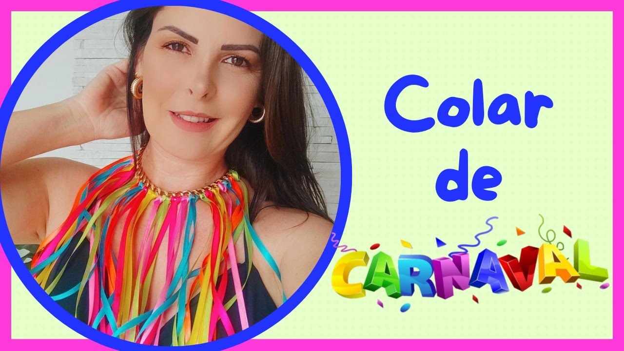 Colar Customizado para Carnaval - YouTube