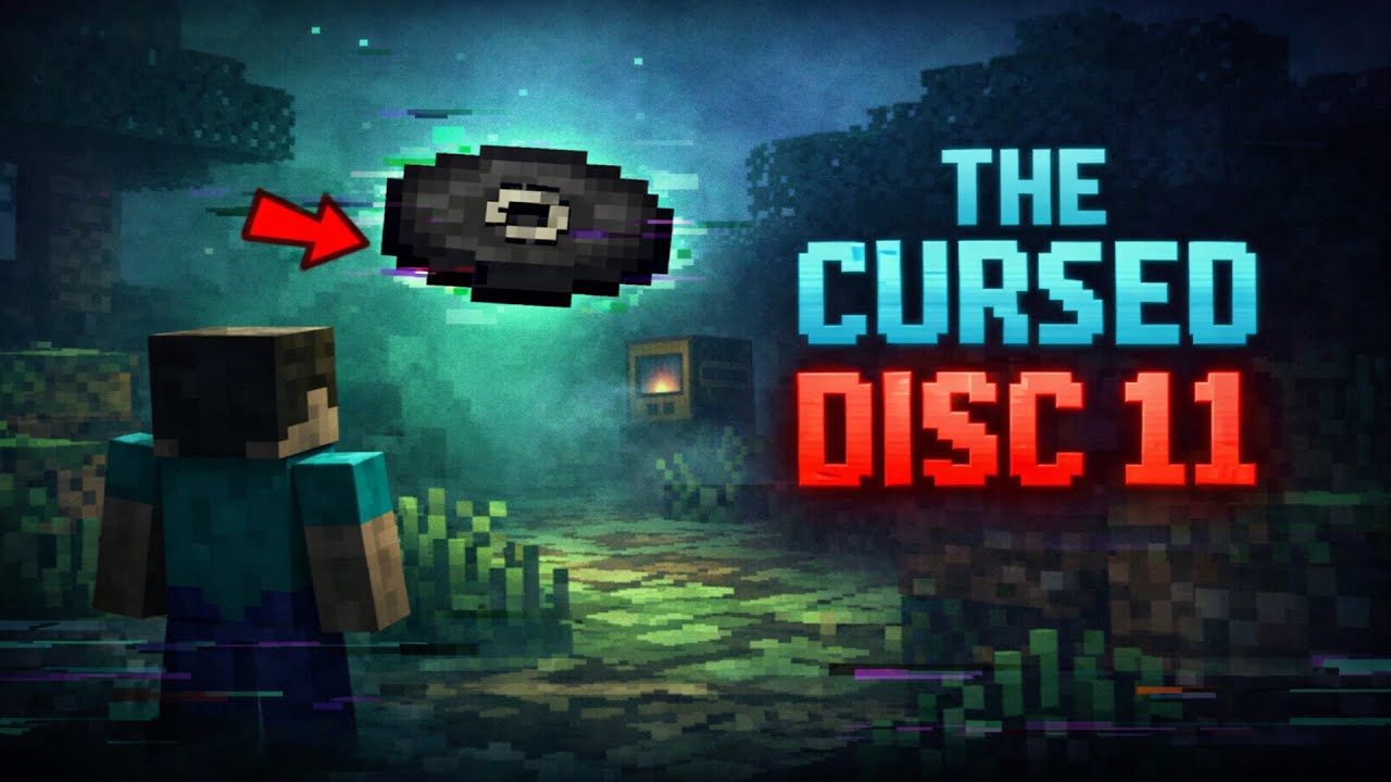 The Cursed Disc 11 Glitch Minecraft Story - YouTube