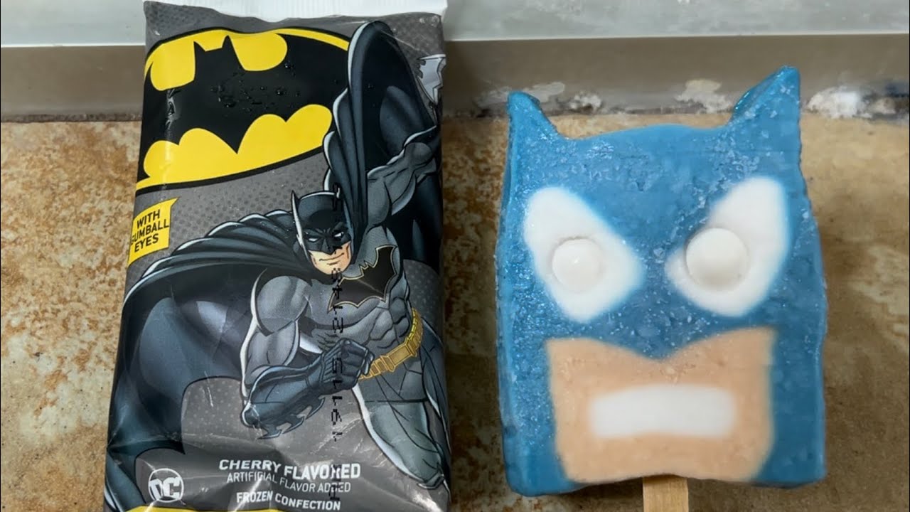 Batman Ice Cream Bar - YouTube