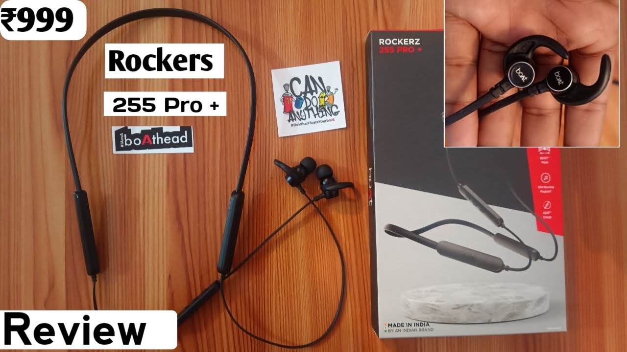 Boat Rockers 255 pro plus review | Boat neckband review | rockers 255 ...