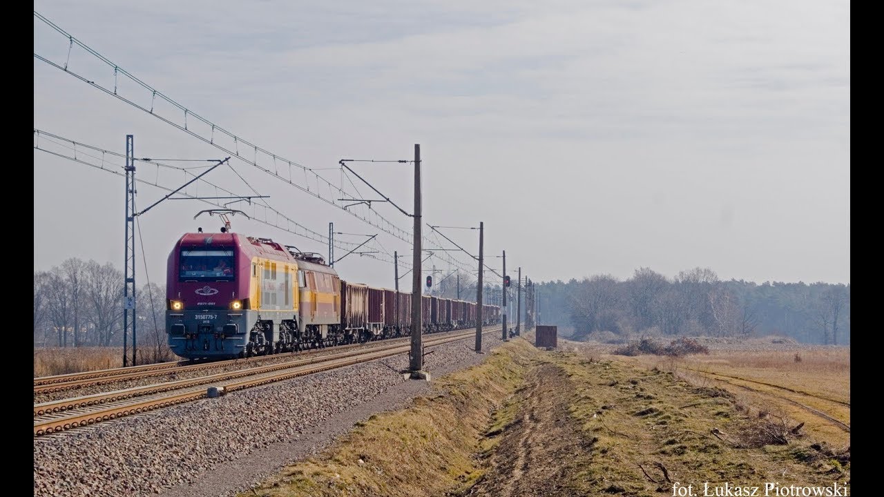 [Rail Polska ] 207E-001 z pierwszym pociągiem towarowym jako próba ...