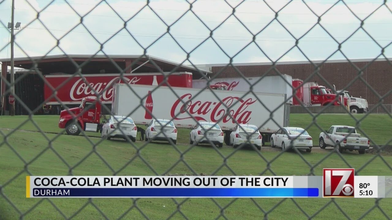 Coca-Cola plant moving out of Durham - YouTube