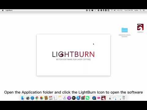 Diaotu Commarker B3 B4 Installing LightBurn on MacOS - YouTube