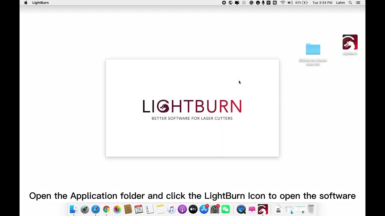 Diaotu Commarker B3 B4 Installing LightBurn on MacOS - YouTube