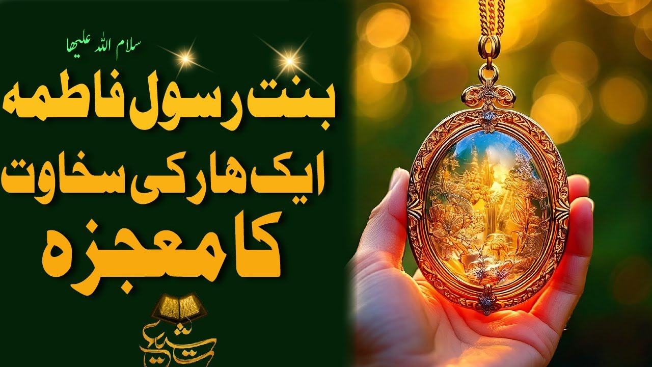 The Blessed Pendant of Syeda Fatima Zehra (S.A): A Miracle of ...