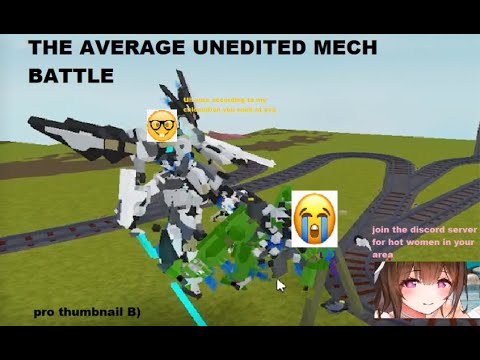 Average unedited mech battle - YouTube