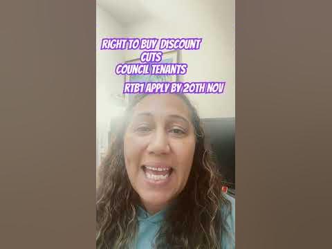 Right to buy discount ️ 9 days left to apply. Complete you RTB1 form ...