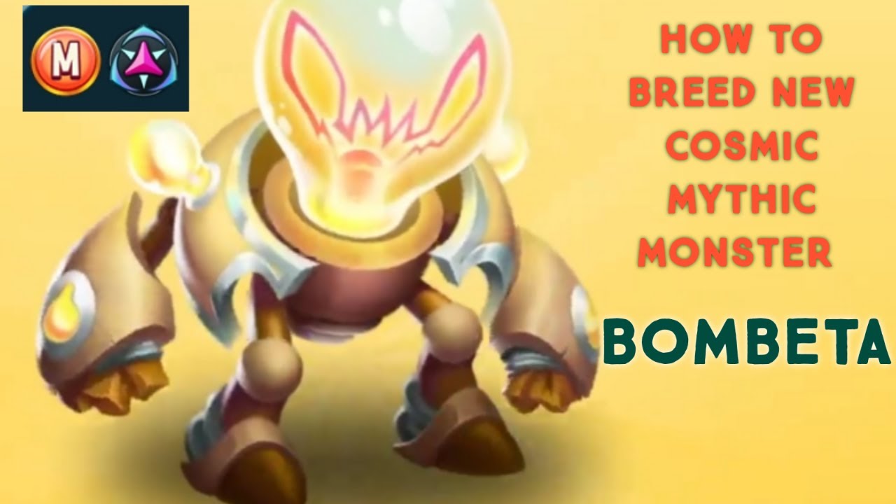 Monster Legends - How To Breed Cosmic Mythic Bombeta - YouTube