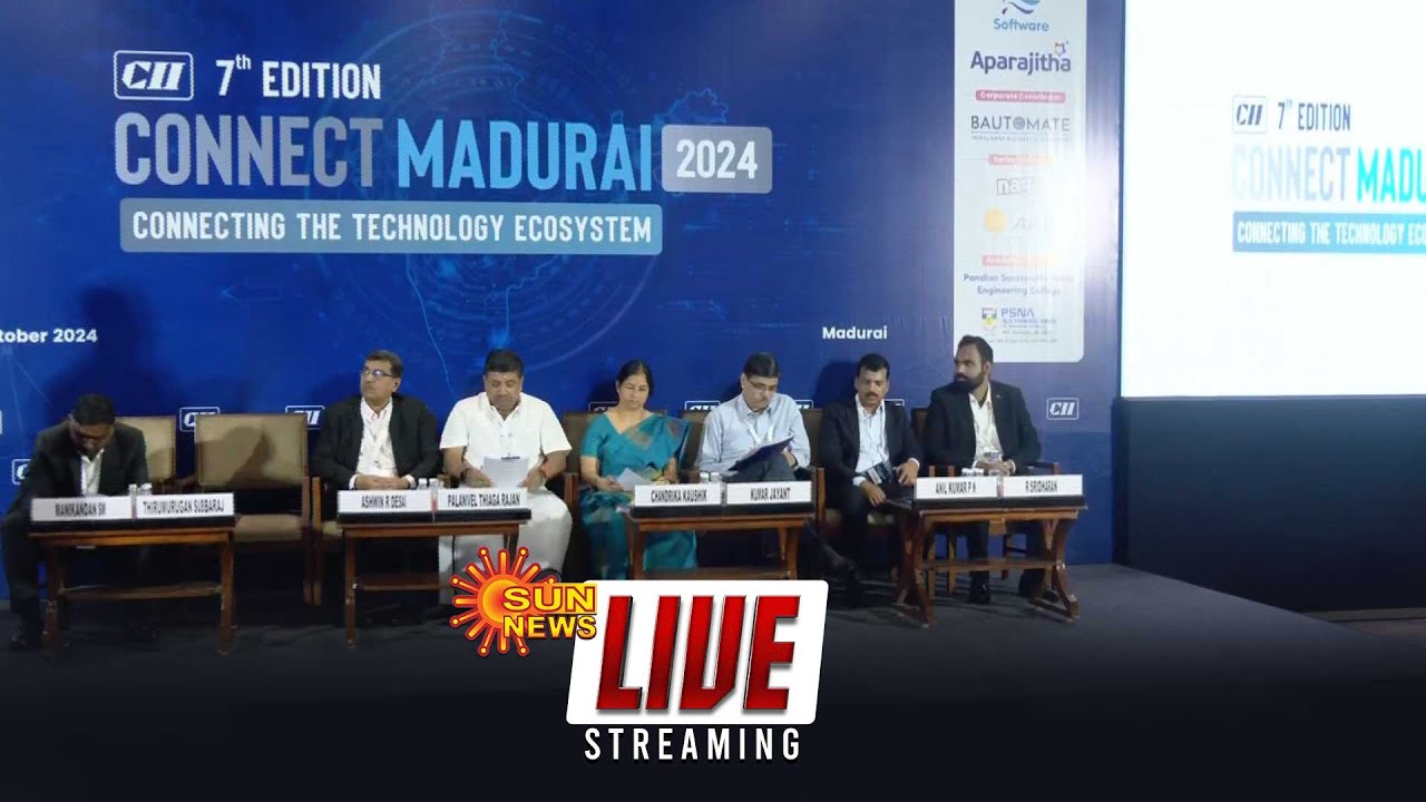 🔴LIVE : Minister Palanivel Thiaga Rajan பங்கேற்கும் CONNECT MADURAI ...