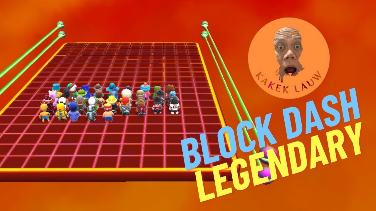 LET'S PLAY BLOCK DASH LEGENDARY | LIVE STUMBLEGUYS - YouTube