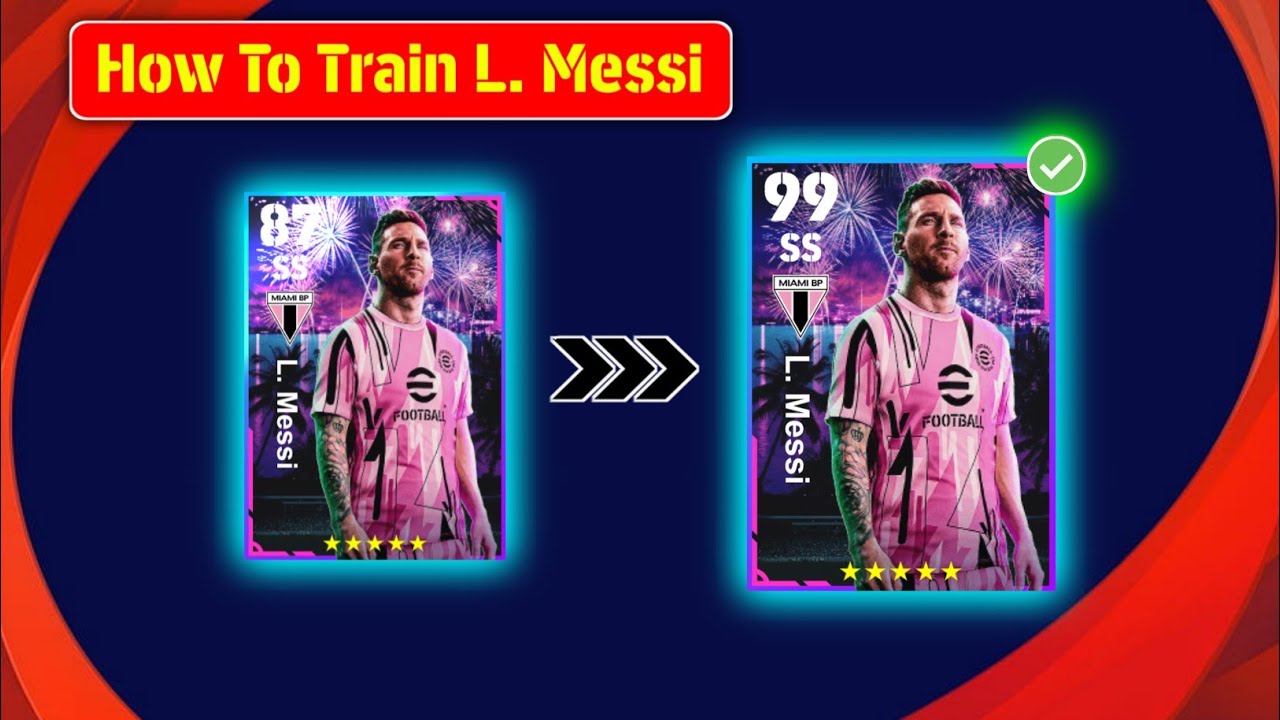How To Train L. Messi With 100 Play STYLE || eFOOTBALL 23 - YouTube