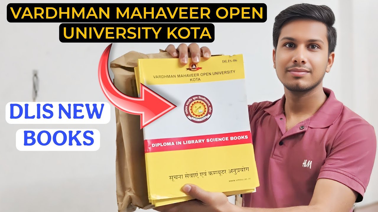 VMOU DLIS 2025 - Unboxing & Review of New Library Science Books - YouTube