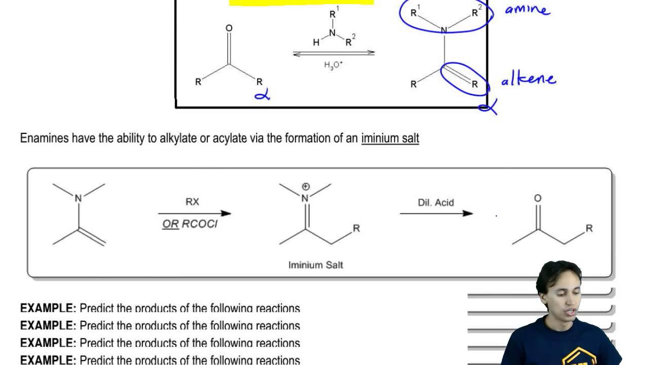 Enamine Mechanism