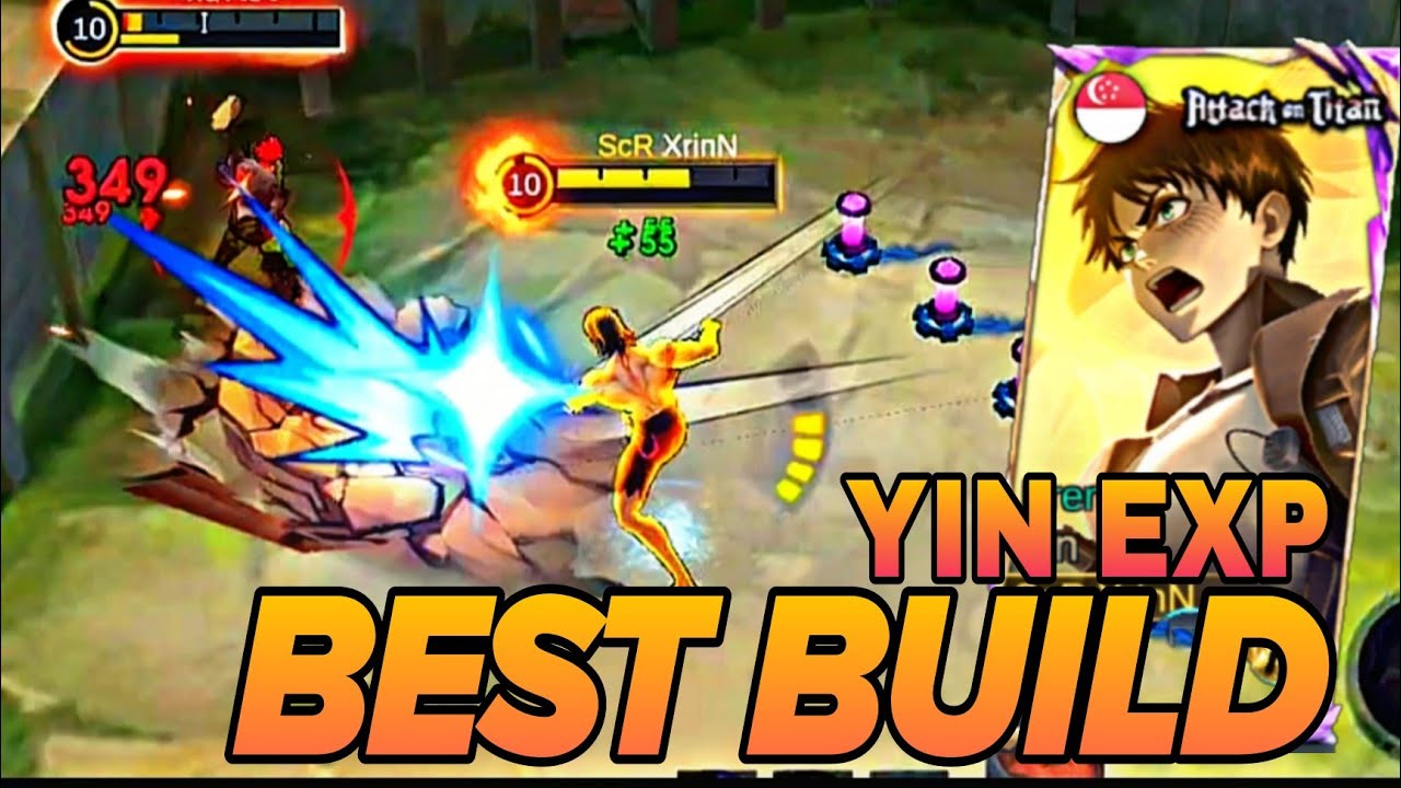 YIN EXP LANE BEST BUILD | YIN MLBB TOP GLOBAL | MOBILE LEGENDS GAMEPLAY ...
