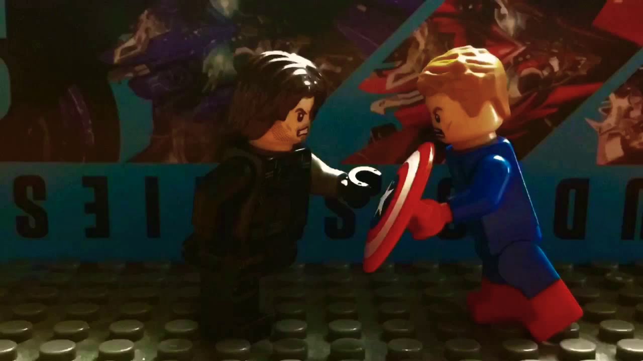 Captain America vs bucky part 1 - YouTube