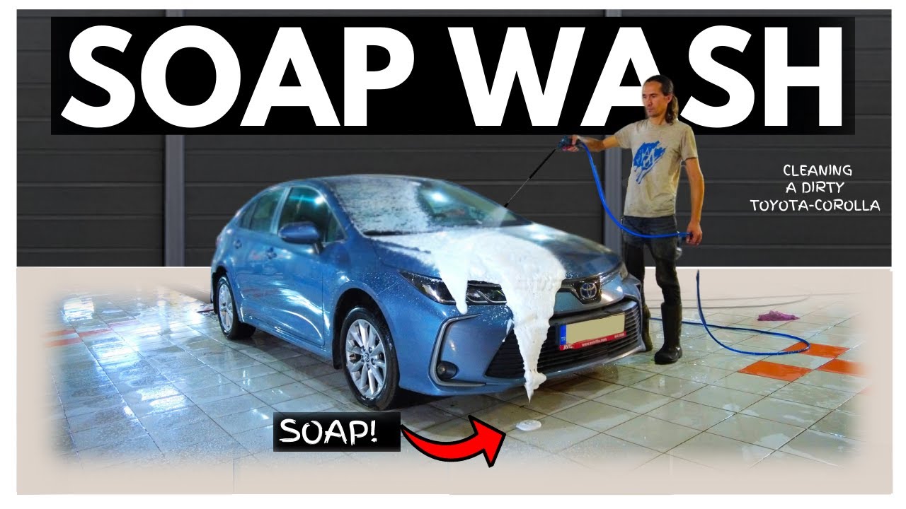 Cleaning A Dirty TOYOTA-Soap Wash Corolla #car #carcleaners #automobile ...