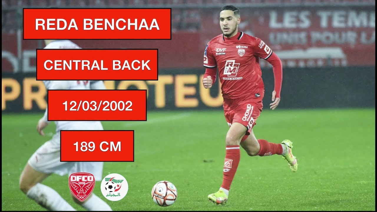REDA BENCHAA FCGB-DFCO - YouTube