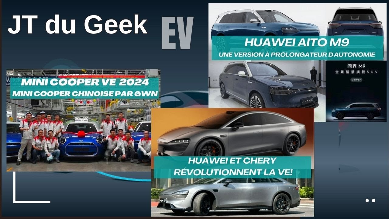La Chine bouleverse le marché EV! MINI Cooper, Huawei Aito M9 & Luxeed ...