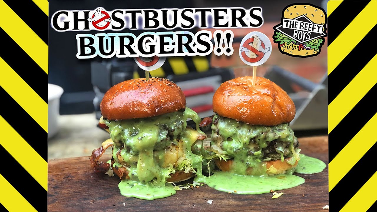 GHOSTBUSTERS BURGER!! THE ECTO-BOY- DIAGNOSIS BURGER Vol 11 - YouTube