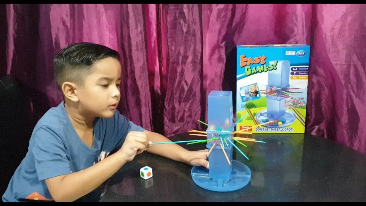 Kerplunk Game | Don't Let the Marbles Drop Kids Games Toys - YouTube