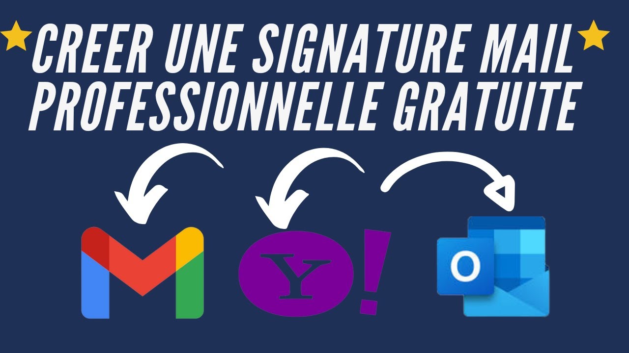 Créer une Signature Mail Professionnelle GRATUITEMENT : Guide Complet ...