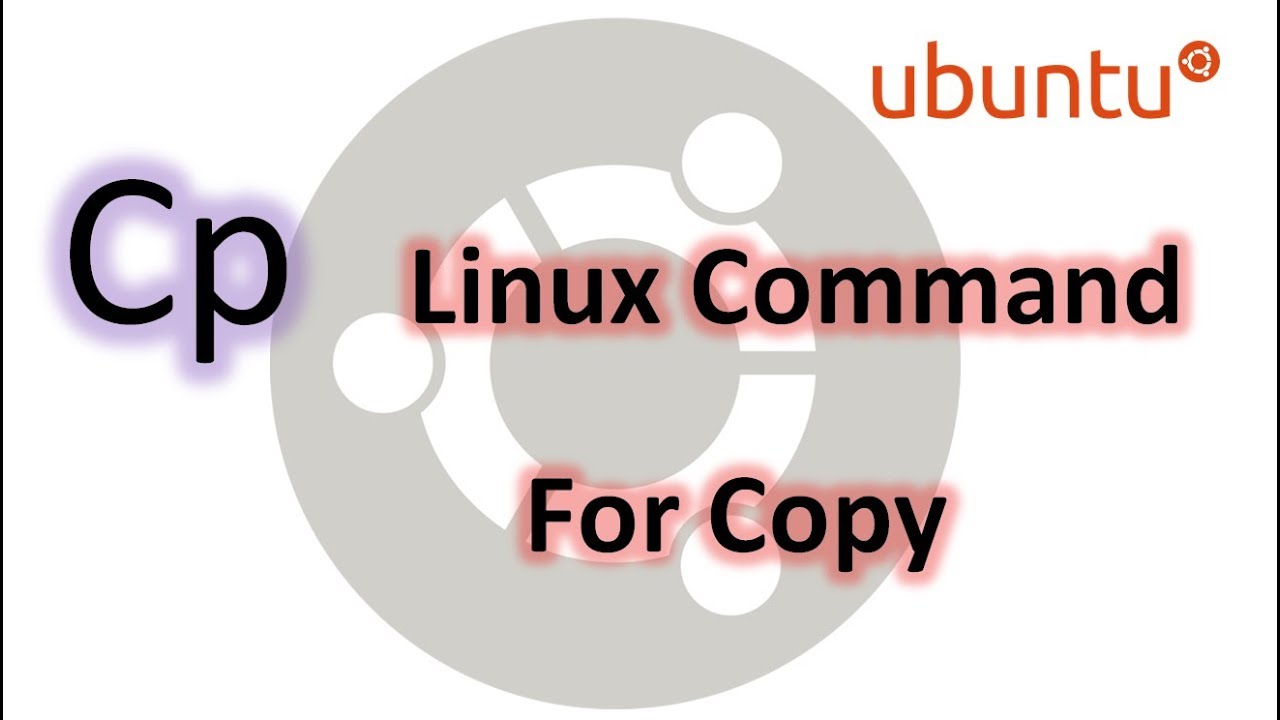 Copy Command In Linux [ Urdu / Hindi ] - YouTube