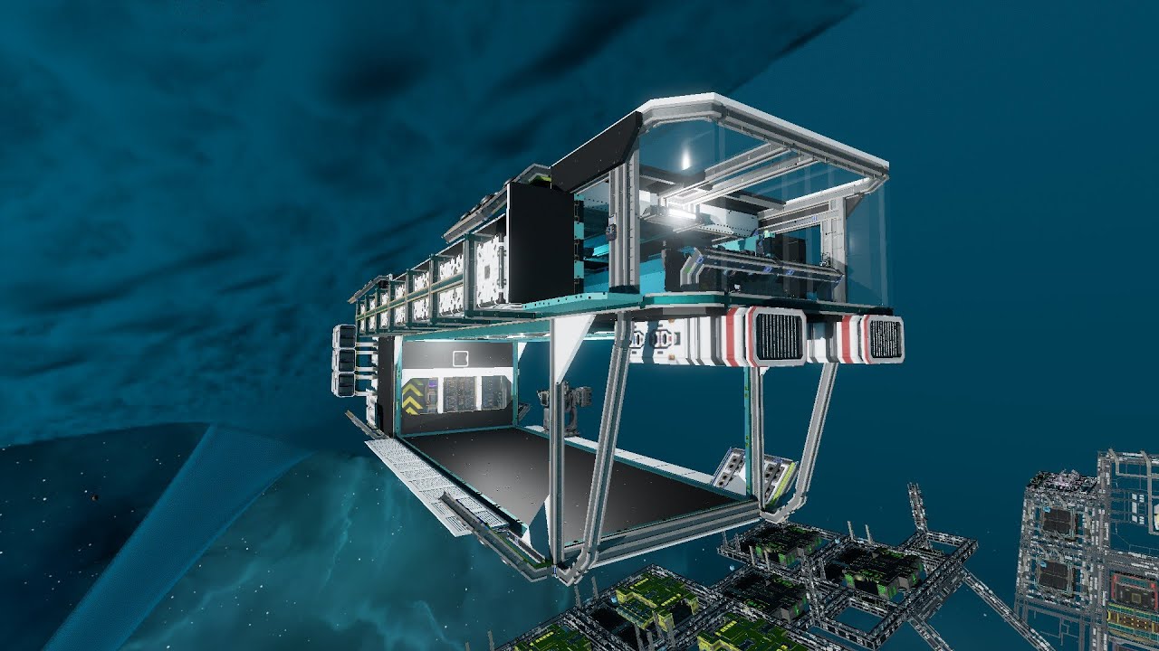 Starbase Cargo Ship Update: Painting and Yolol - YouTube