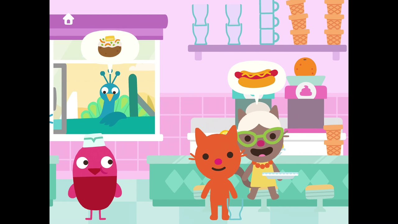 NEW! Sago Mini Diner - (Too MANY Customers) - YouTube