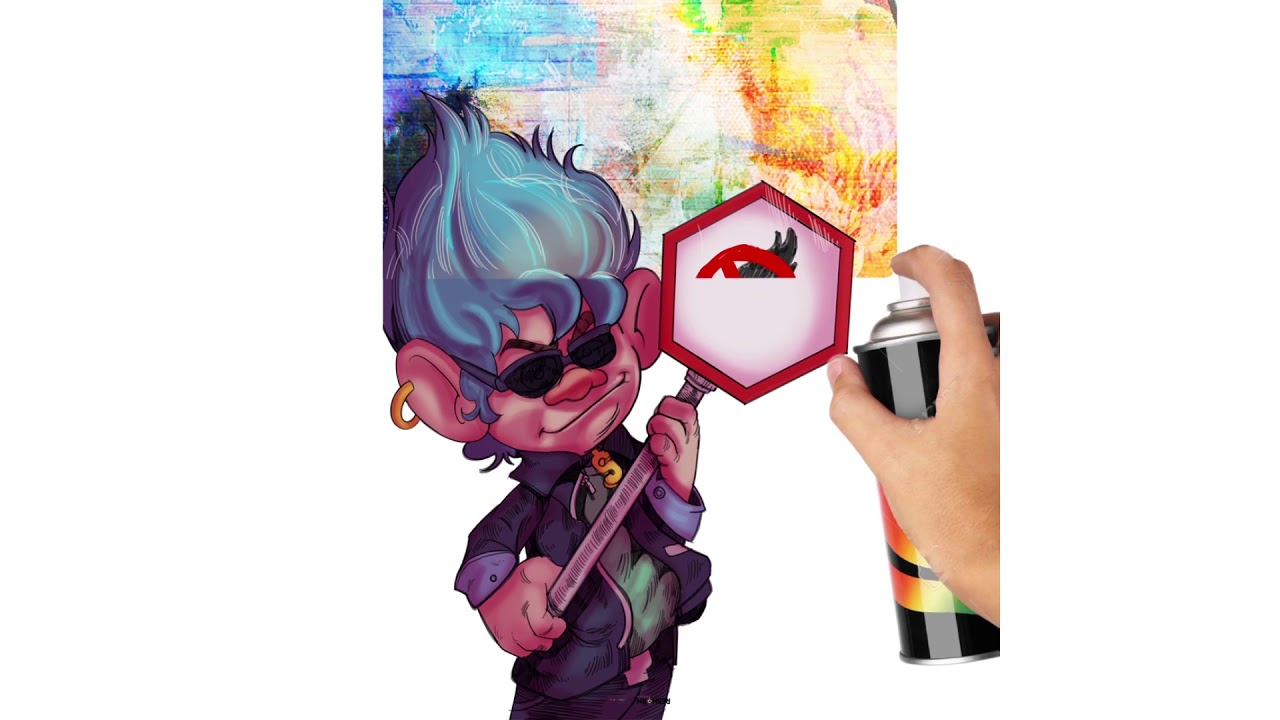 IGNORE THE TROLLS WALL ART - YouTube
