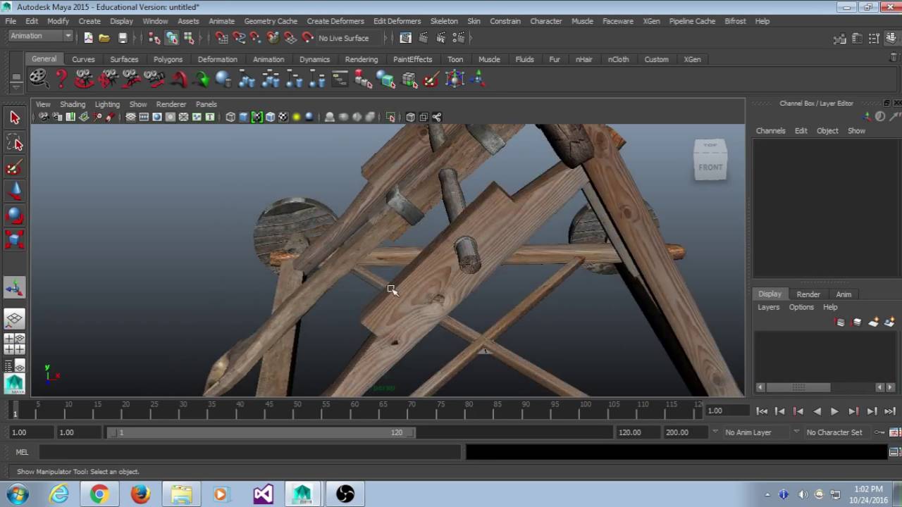 Rigging a Catapult in Maya - YouTube