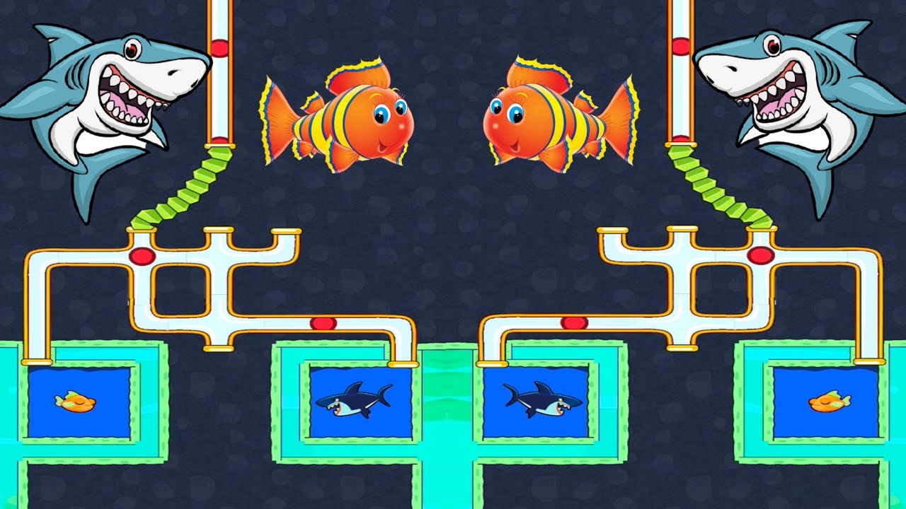 Rescue The Fish Game pull pin| Minifish Mobile Game Play | - YouTube