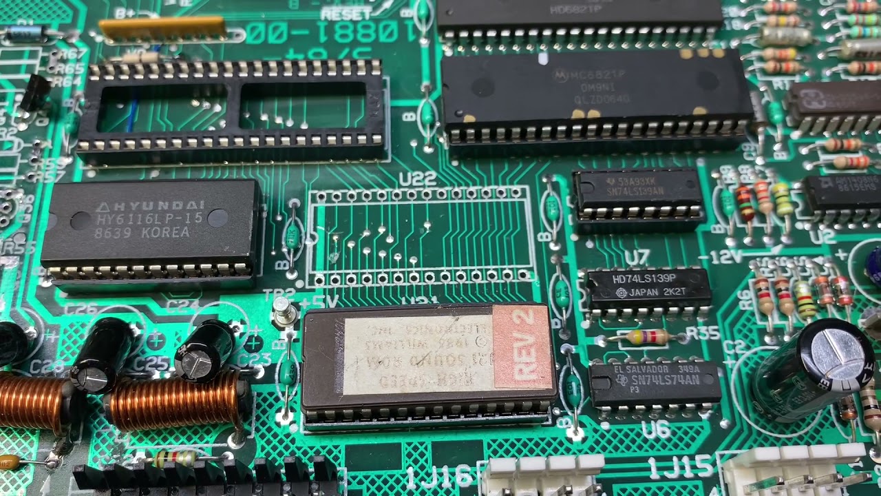 Williams System 11 (nothing) MPU Nicked Trace and Alkaline Abatement ...