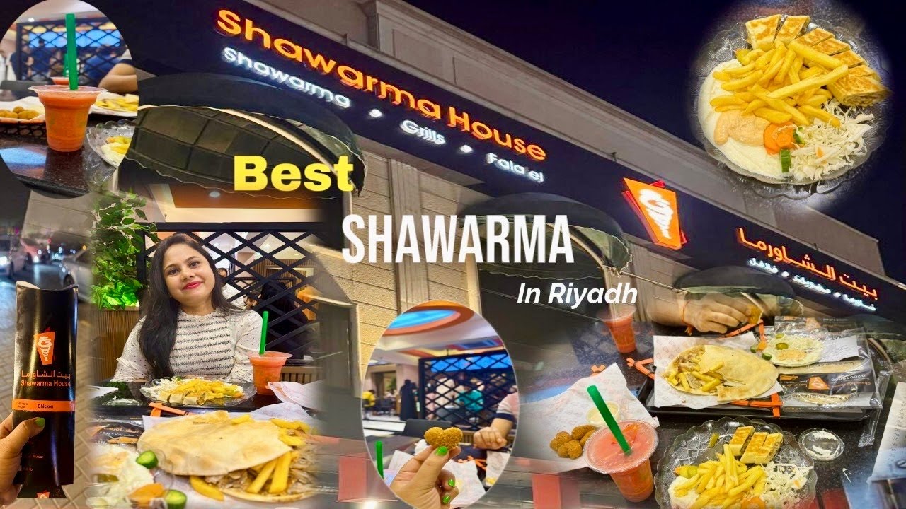 Best Shawarma in Riyadh | Shawarma House | Saudi Arabia - YouTube