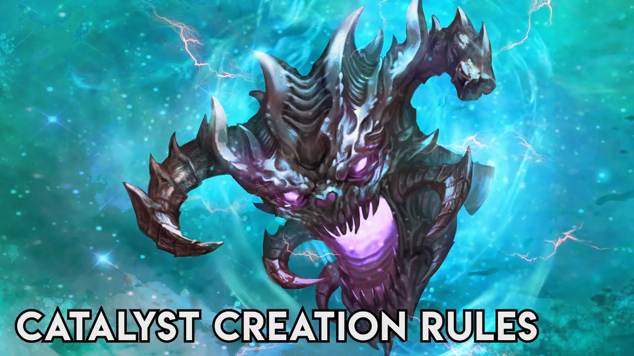 Catalyst Creation Rules - YouTube