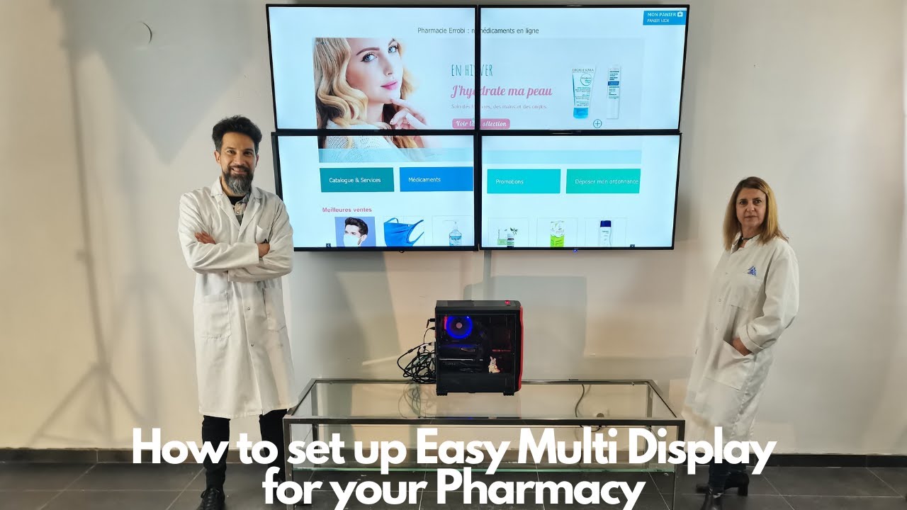 How to set up the Easy Multi Display software for your Pharmacy (video ...