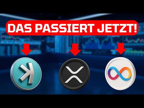Flash-Update: Altcoin-News, die dein Portfolio jetzt ändern (BTC, ETH, SOL, XRP, KAS)
