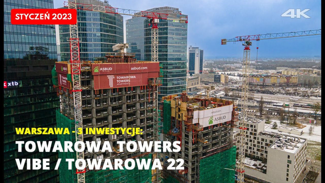 Towarowa TOWERS / VIBE / TOWAROWA 22 - Warszawa inwestycje 2023 ...