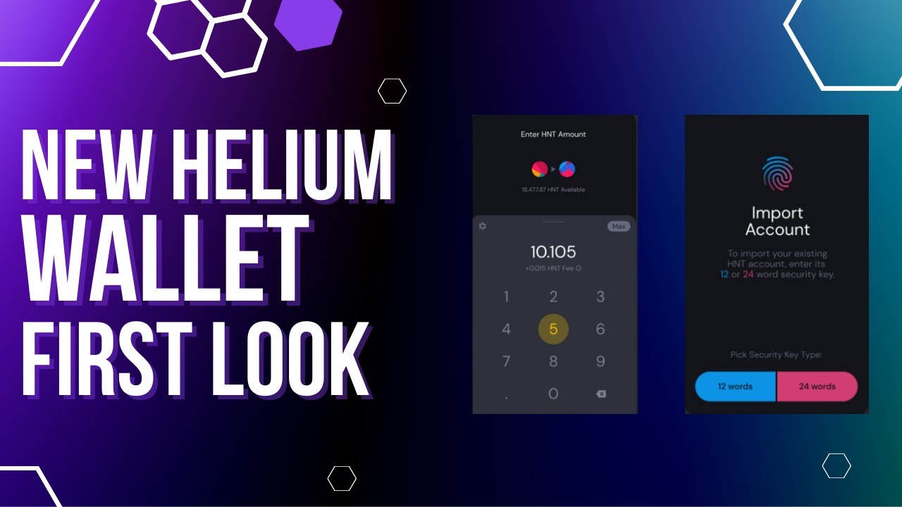 New Helium Wallet App First Thoughts - YouTube