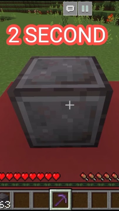 Minecraft's Hardest Block 💀!! #minecraft #minecraftshorts #shorts # ...