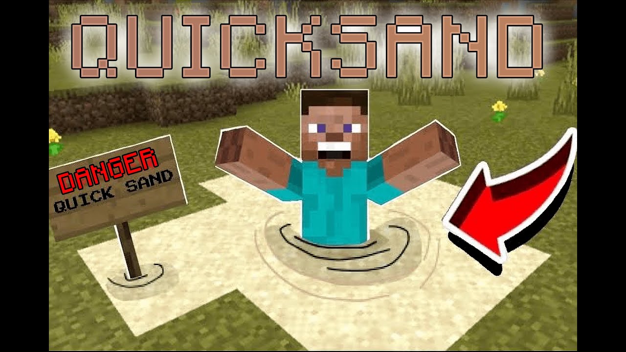 How to Make Quicksand in Minecraft 2022 - YouTube