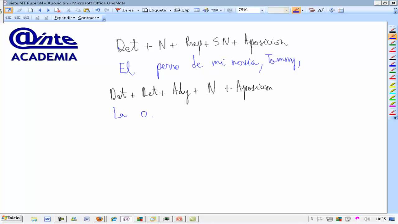 Análisis oraciones Aposición Explicativa Especificativa Lengua 3º ESO ...