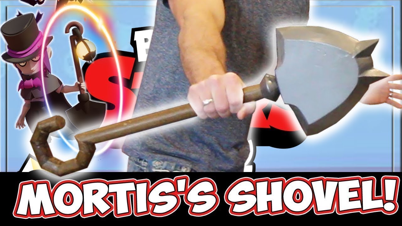 MORTIS GAVE ME HIS SHOVEL! (REAL LIFE) - YouTube