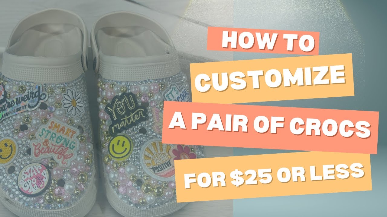 Customize Crocs for under $25 includes shoes in price 😱 - YouTube