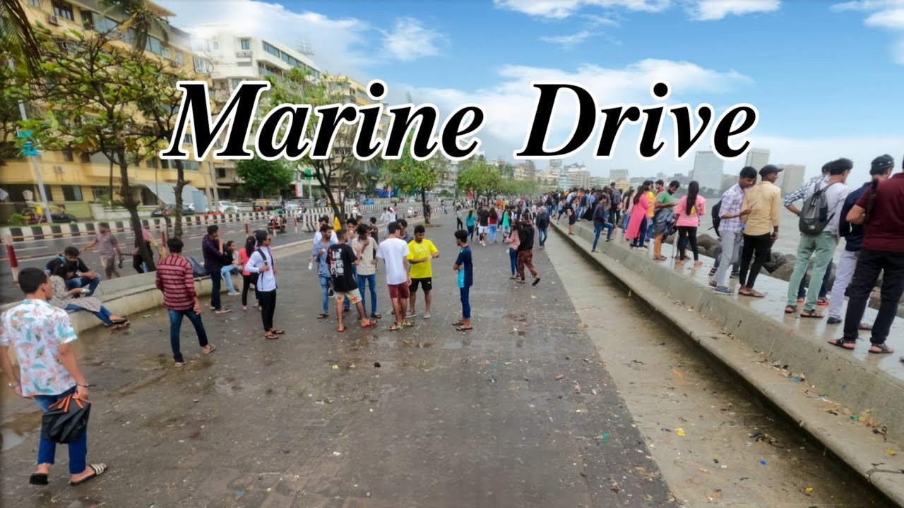Marine Drive Beautiful Place In Mumbai | Marine Drive Sea View | Marine ...