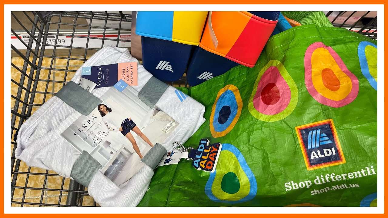 Weekly ALDI Haul (with ALDI MERCH!!!) - YouTube