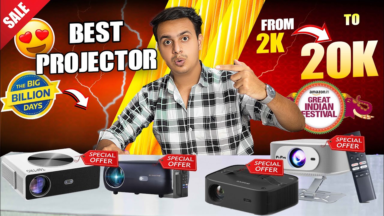 Affordable 2K–20K Projectors 2025 🎥 Best for Home Cinema, Gaming ...
