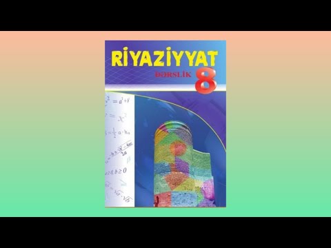 Riyaziyyat 8 ci sinif.  Səhifə 21.  Hasilin və nisbətin (kəsrin) kvadrat kökü / Aynurə Abdullayeva
