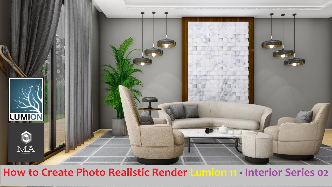 How To Create Photo Realistic Interior Render /Lumion 11 /Interior ...